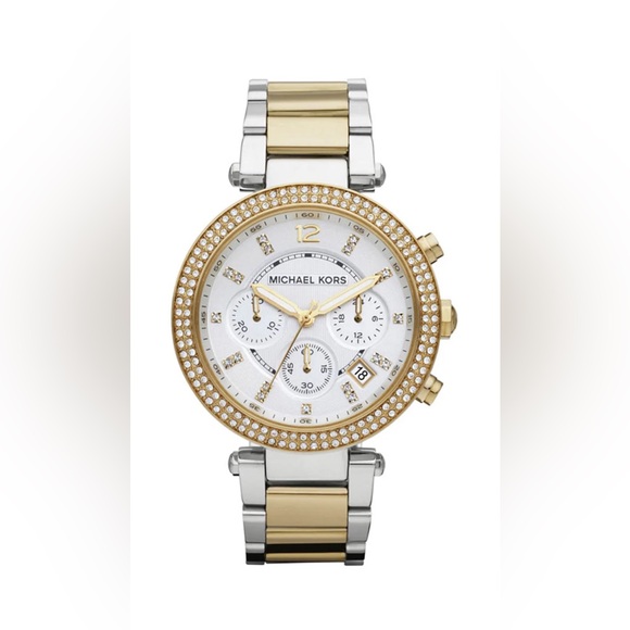 Michael Kors | Accessories | Michael Kors 39 Mm Chrono Parker Mk5626 ...